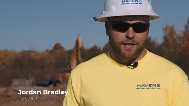 New Foreman: Jordan Bradley – Havens